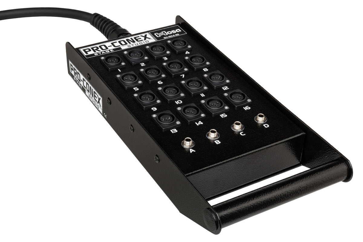 HosaTech SH-16X4 Pro-Conex Stage Box Snake – vibetoolsng