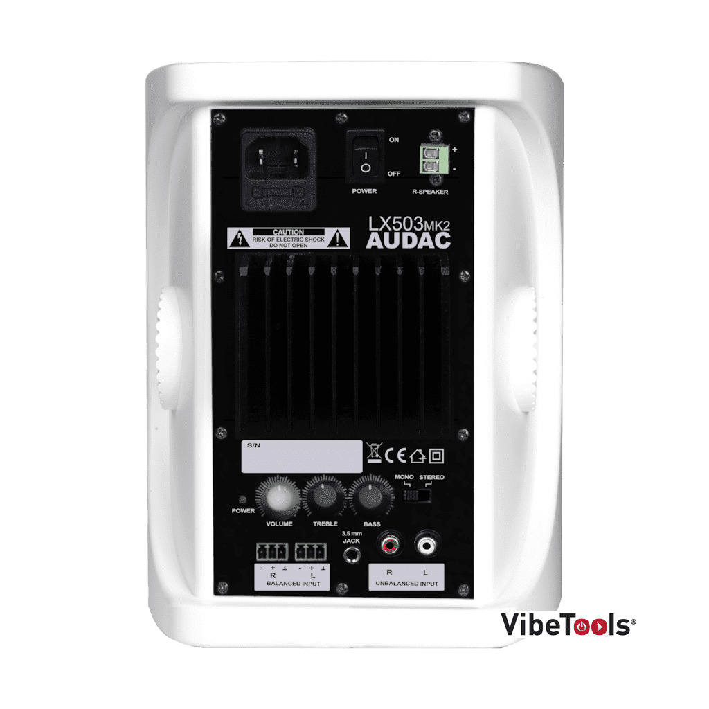 Audac LX503 MK2-B ACTIVE SPEAKER SYSTEM – vibetoolsng