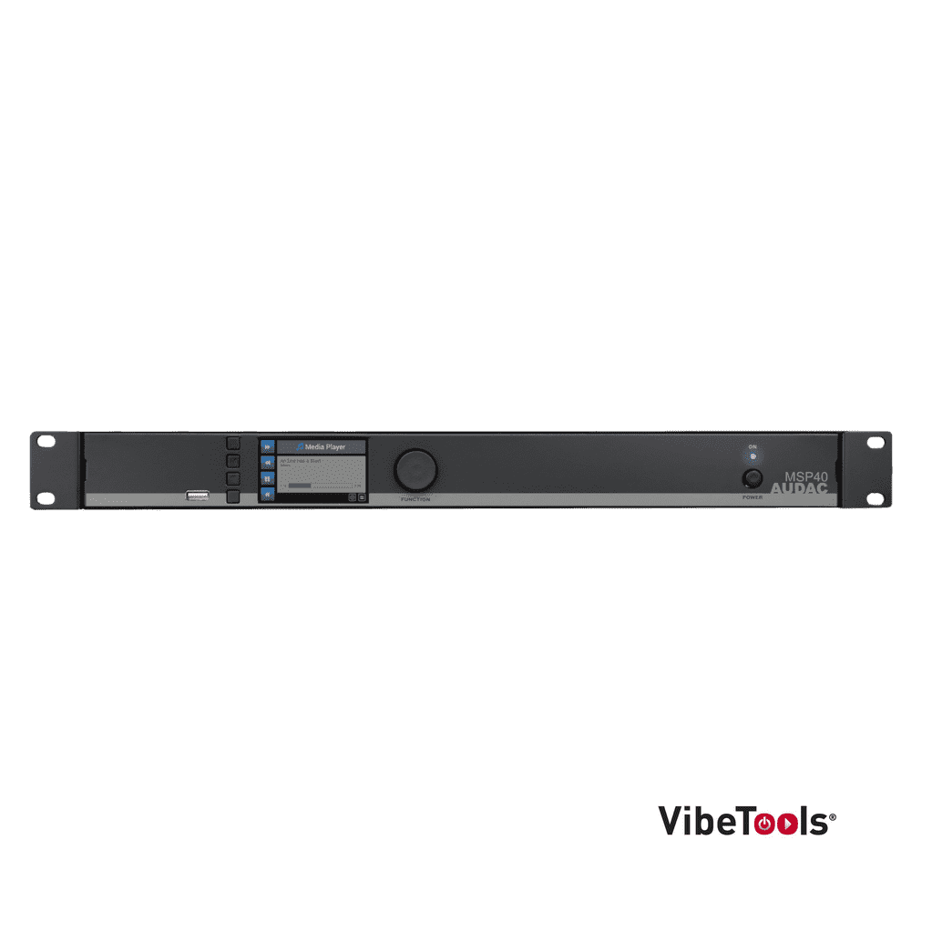 Audac MSP40 MEDIA PLAYER - RECORDER