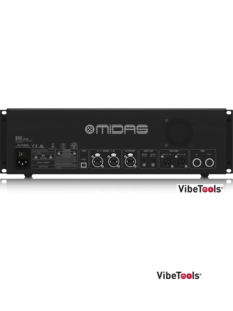 Midas DL32 - Stage Box with 32 Midas Mic Preamps - Vibetoolsng.com ...