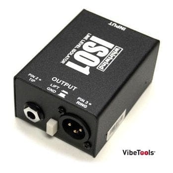 Whirlwind ISO1 Single-Channel Line Level transformer Isolation ...