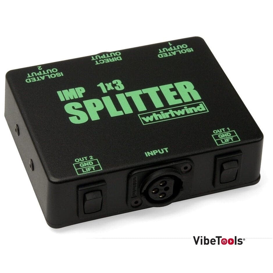Whirlwind SP1X3 - 1x3 Line Level Splitter – vibetoolsng